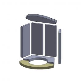 464x195x30mm Bodenstein » Dan Skan**